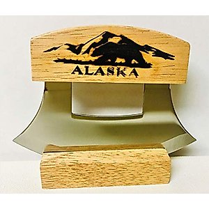 Arctic Circle Ulu w/Rustic Bear 18350