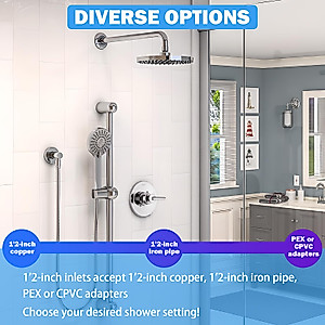R10000-UNBX Universal Shower Valve Body Replacement Delta Faucet R10000 UNBX MultiChoice Bathtub and Shower Valve Body for Tub Faucet Trim Kits, Fits Single or Dual Function Delta Faucet Trim Set