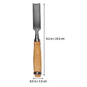POPETPOP 1 Set Carpentry Chisel Woodworking Tools Clay Tools Wood Carving Curved Wood Chisel Turkey Suit Carpenter Tools Carving Tools Hand Carving Chisel Manual Suite Wooden