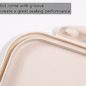 Dicunoy 4 Pack Bento Box, Lunch Box Container with 3 Compartments for Kids, Easy Snack Boxes with Utensils for Dinner, Salad, Toddler, Adults, School, Work