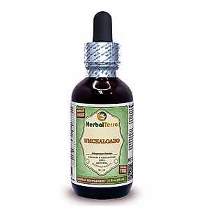 Herbal Terra LLC Umckaloabo (Pelargonium Sidoides) Glycerite, Dried Roots Alcohol-Free Liquid Extract 2 oz