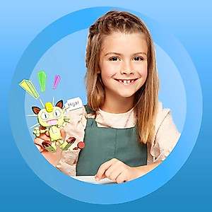 Mega Construx Pokemon Meowth Construction Set with Character Figures, Building Toys for Kids (169 Pieces)