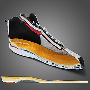 Plantar Fasciitis and Heel Spur Full Length Insole Inserts Arch Supports with Thick Gel