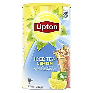 Lipton Iced Tea Mix, Lemon 38 qt