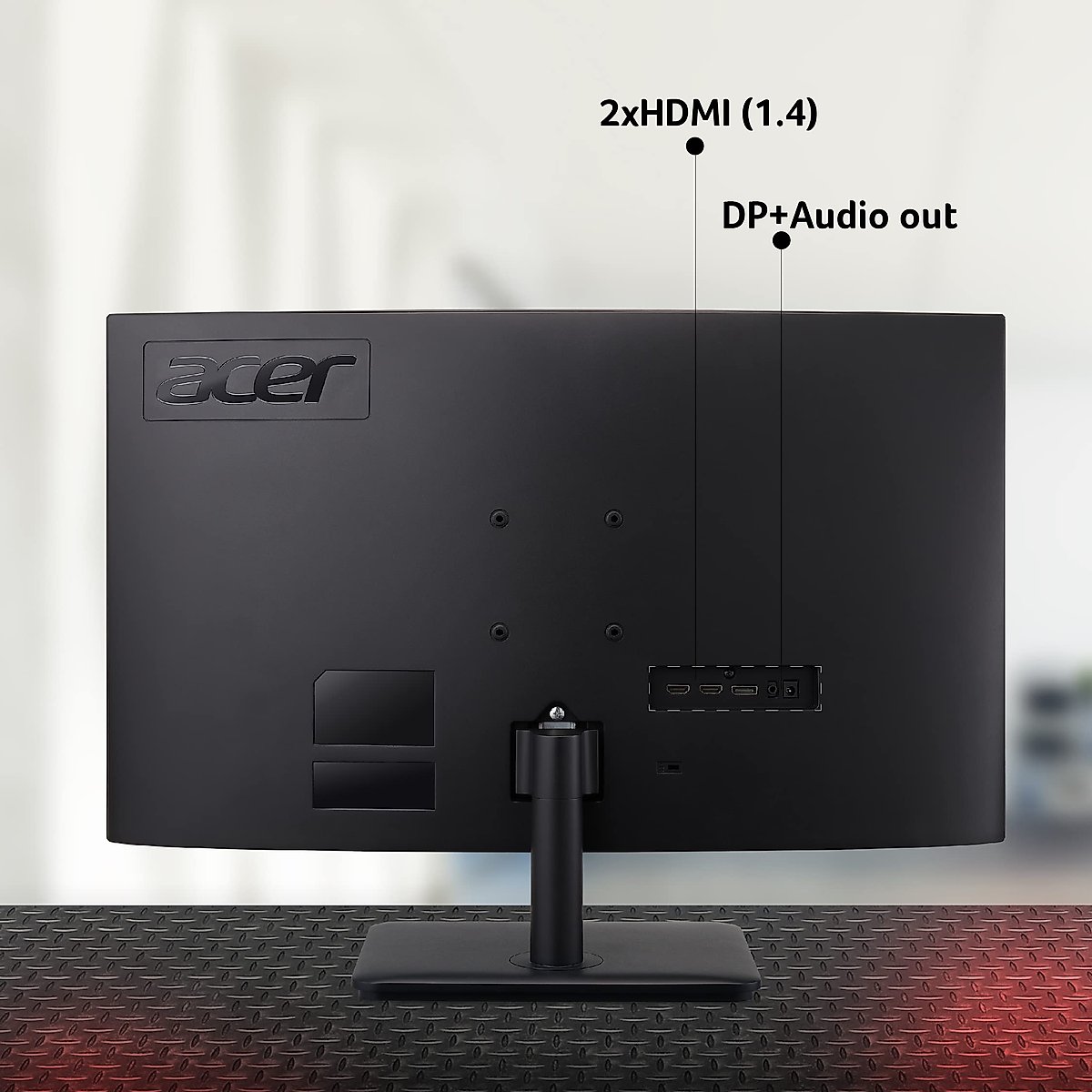 Acer ED270R 27 Inch Full HD Curved Gaming Monitor with 165Hz Refresh Rate I AMD FreeSync I 2 X HDMI 1 X Display Port