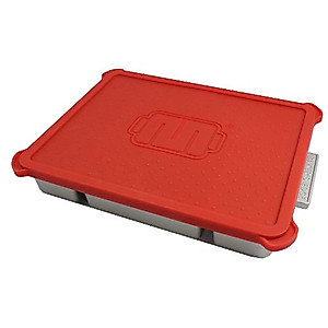 Baker's Edge Lid & Wedge Pack for the Edge Brownie Pan| Silicone Lid for Your Brownie Pan plus the Edge Wedge to Divide your Pan Into Two Separate Baking Areas| Lid & Wedge Only - Pan Sold Separately