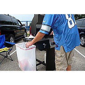 AMERICAN MADE THE ORIGINAL- Trash-Ease-Table - Portable Trash Bag Holder, Camping, Tailgating, Picnics, Parties, Crafting, Scrapbooking,13 gallon garbage bag size, NO tools needed