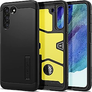 Spigen Tough Armor Designed for Galaxy S21 FE Case (2021) - Black