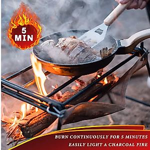 Fire Starter - Natural Pine Fire Starters for Fireplace,Campfires, Wood & Pellet Stove, BBQ, Fire Pit, Chimney - Quick Natural Firestarter（60 Pack）