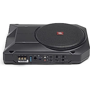 JBL BassPro SL 8-inch 125W RMS Powered Under-Seat Compact Subwoofer Enclosure System (250 watts RMS: 125 watts)