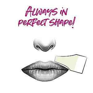 Andmetics Depilatory Strips for Women Lips