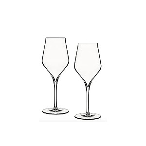 Luigi Bormioli Supremo 11.75 oz Chardonnay White Wine Glasses, Set of 2