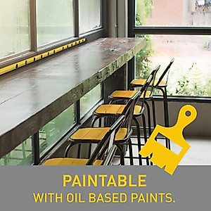 Legrand Wiremold BK20GB306TR Plugmold 2000 Series 3 Foot Hardwired Power Strip with 6 Tamper Resistant Outlets, Black