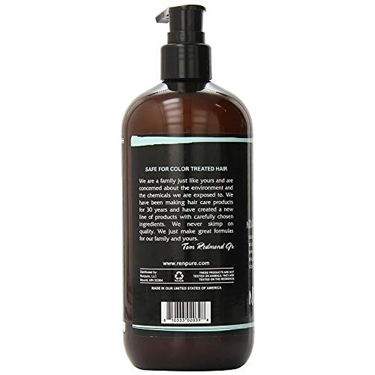 RENPURE Milk Nourishing Conditioner, Coconut, 16 Fl Oz (Pack of 1)