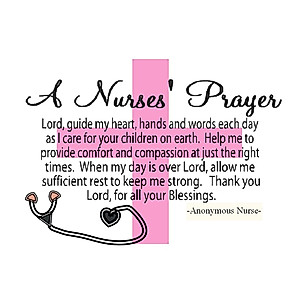 CafePress A Nurses Prayer Best Magnets Rectangle Magnet, 3"x2" Refrigerator Magnet