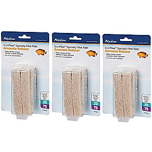 Aqueon (3 Pack) Cartridge Ammonia Minipad Quiet Flow 20/75