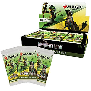 Magic: The Gathering The Brothers’ War Jumpstart Booster Box | 18 Packs (360 Magic Cards)