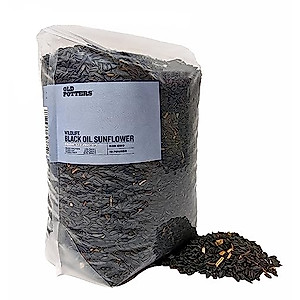 Old Potters Wildlife Black Oil Sunflower Seeds, 10 lbs for Birds and Wildlife, USA Grown Non-GMO, 10 Pounds