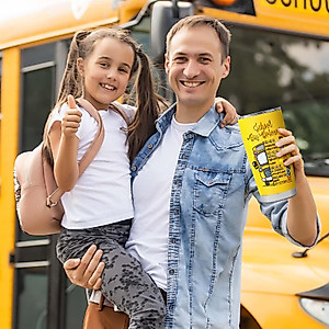 BDANTUMBLER School Bus Driver Appreciation Gifts, School Bus Driver Gifts, Bus Driver Gifts for Men Women, Back to School Gifts for Retired School Bus Tumbler Cup 20oz, black,yellow