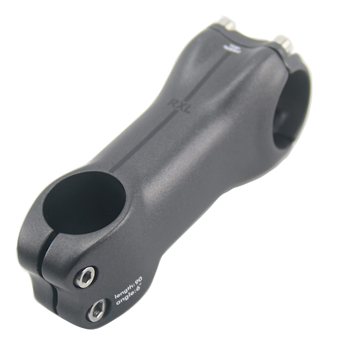 RXL SL Stem Bike Road Bicycle Stem Road Bike Carbon Stem 6 Degree Bike Road Carbon Stem for Mountain Bike 100mm 31.8mm Black UD Matte 6° 100mm MTB Stems