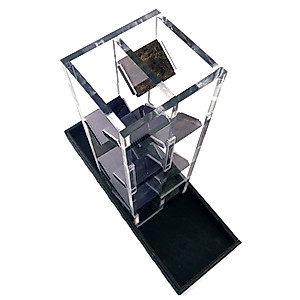 C4Labs Colour Lux Dueling Dice Tower – Battling Colors (Stardust/Lagoon)