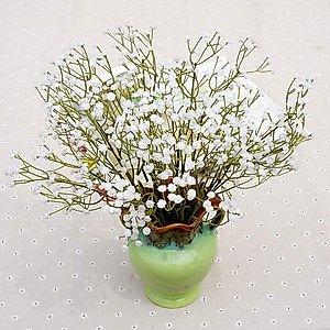 smallwoodi Artificial Gypsophila,Baby's Breath,Fake Flower Greenery Plants Plastic DIY Decoration for Office Garden Stage Living Room Home Wedding Party Photography Prop