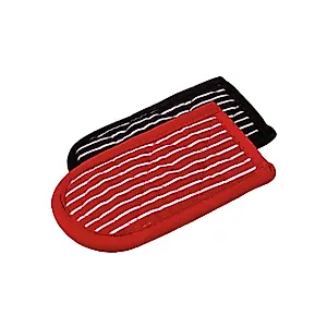 Lodge Striped Hot Handle Holders/Mitts, Set of 2