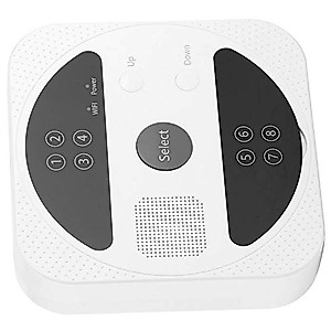 Wchiuoe 8‑Zone Intelligent Sprinkler System Controller Irrigation Controller for Garden Lawn Use[White] (US 120V)