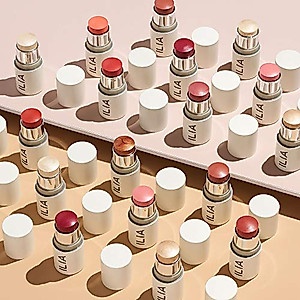 ILIA - Multi-Stick For Lips + Cheeks | Cruelty-Free, Vegan, Clean Beauty (A Fine Romance (Berry))