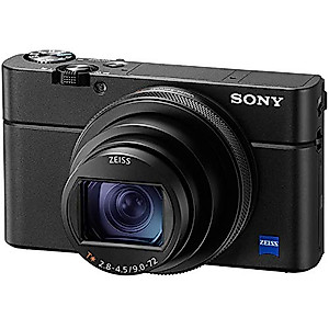 Sony Cyber-Shot DSC-RX100M6 RX100 VI Mark 6 20.2 MP 4K Compact Digital Camera with F2.8 - F4.5 Zeiss 24-200mm Lens with Triple Battery Deco Gear Field Bag Case Memory Card Travel Bundle