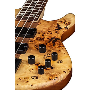 Dean Edge Select 4-String Bass Guitar, Burled Poplar
