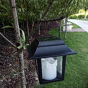 ZXY-NAN Wall Lamp Solar Lamp Home Wall Lamp Outdoor Waterproof Garden Courtyard Lighting Small Candle Fence Lamp