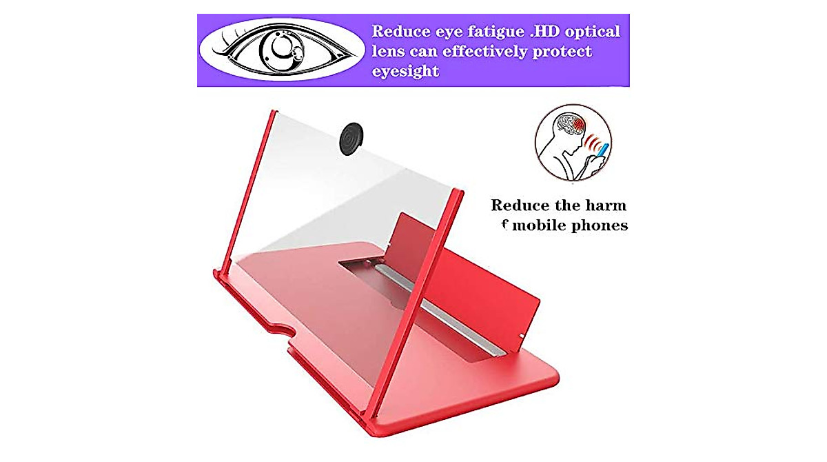 3D Screen Magnifier - Enjoy Movies & Games in HD