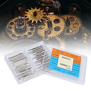 Watch Link Remover Kit, Pressure Bars Pins, Watch Rivet Ends Watch Bars Watch Band Clasp Bars Tube Friction Pin, Rivet Ends Repairing Accessory for Watch Repair and Watch Band Removal