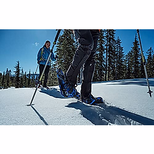 Crescent Moon Women's Trail Snowshoes - Gold 13 (Sapphire Blue)