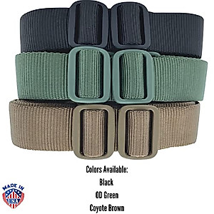Premium USA Made Rifle Sling with Flat Tubular Webbing for Superior Comfort and Strength. 100% USA Made by Blu Collar Workers