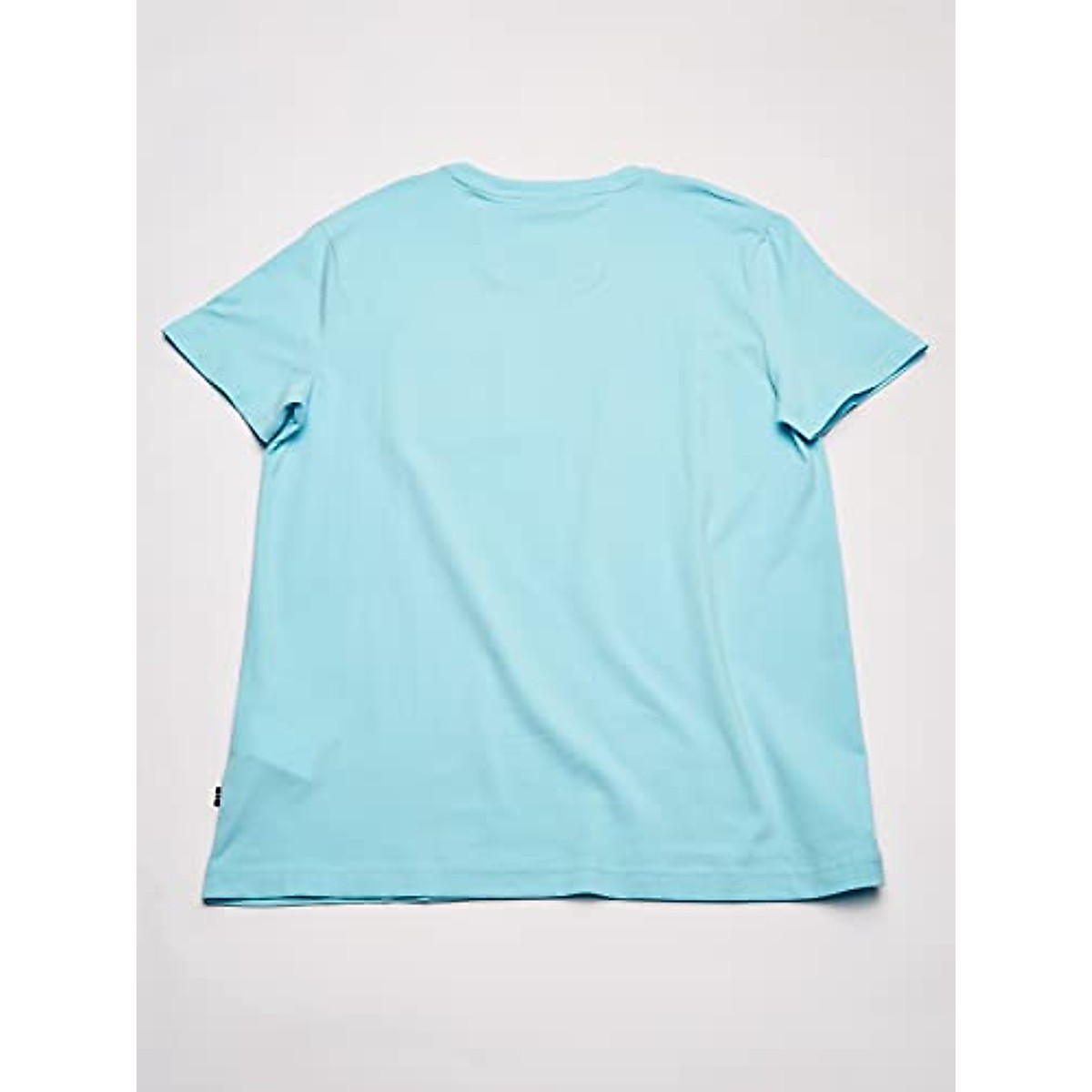Nautica mens Solid Crew Neck Short Sleeve Pocket T-shirt T Shirt, Bright Aqua Blue, X-Large US