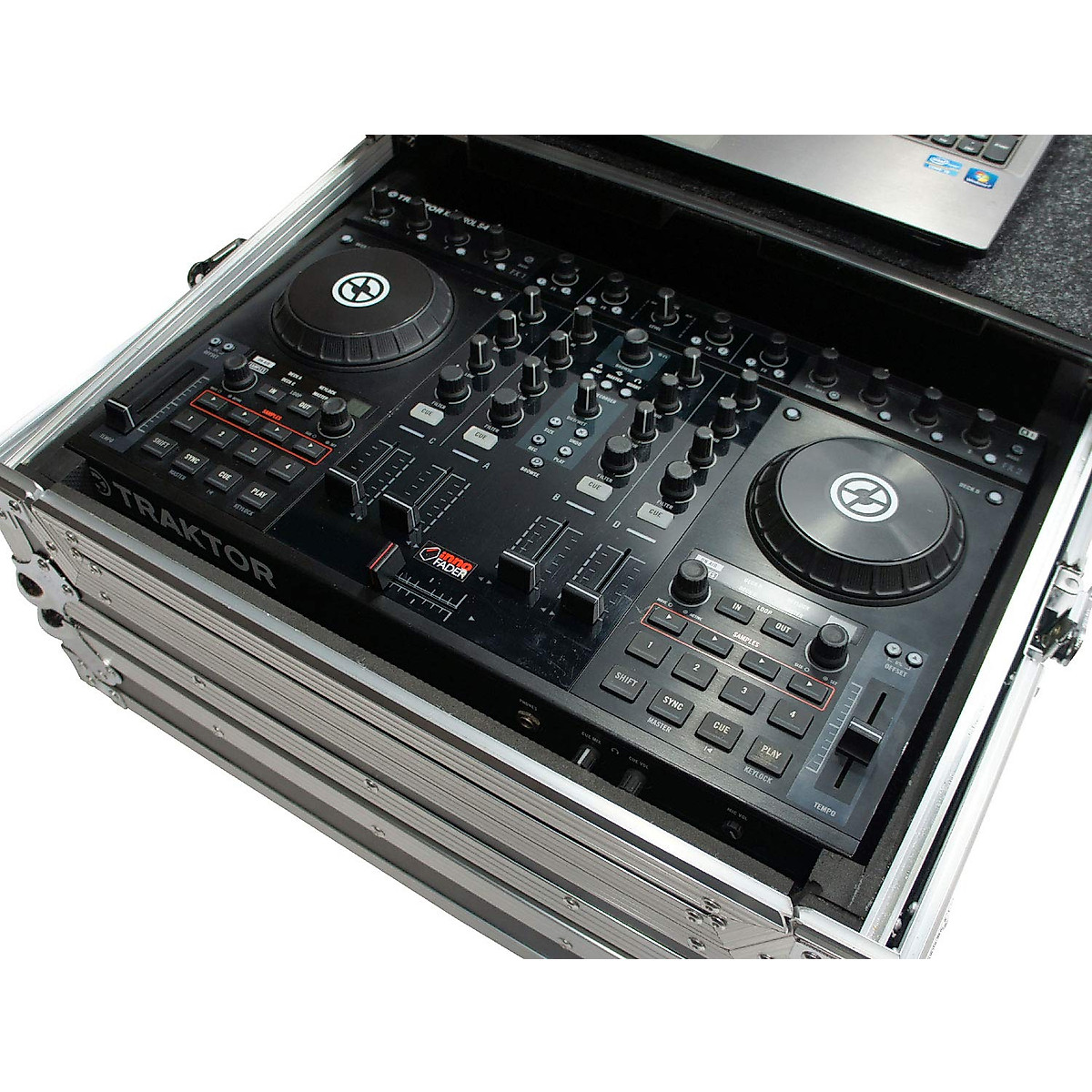 Harmony Audio HCTKS4LT Flight Glide Laptop Stand Custom Case Compatible with Numark Mixtrack Pro