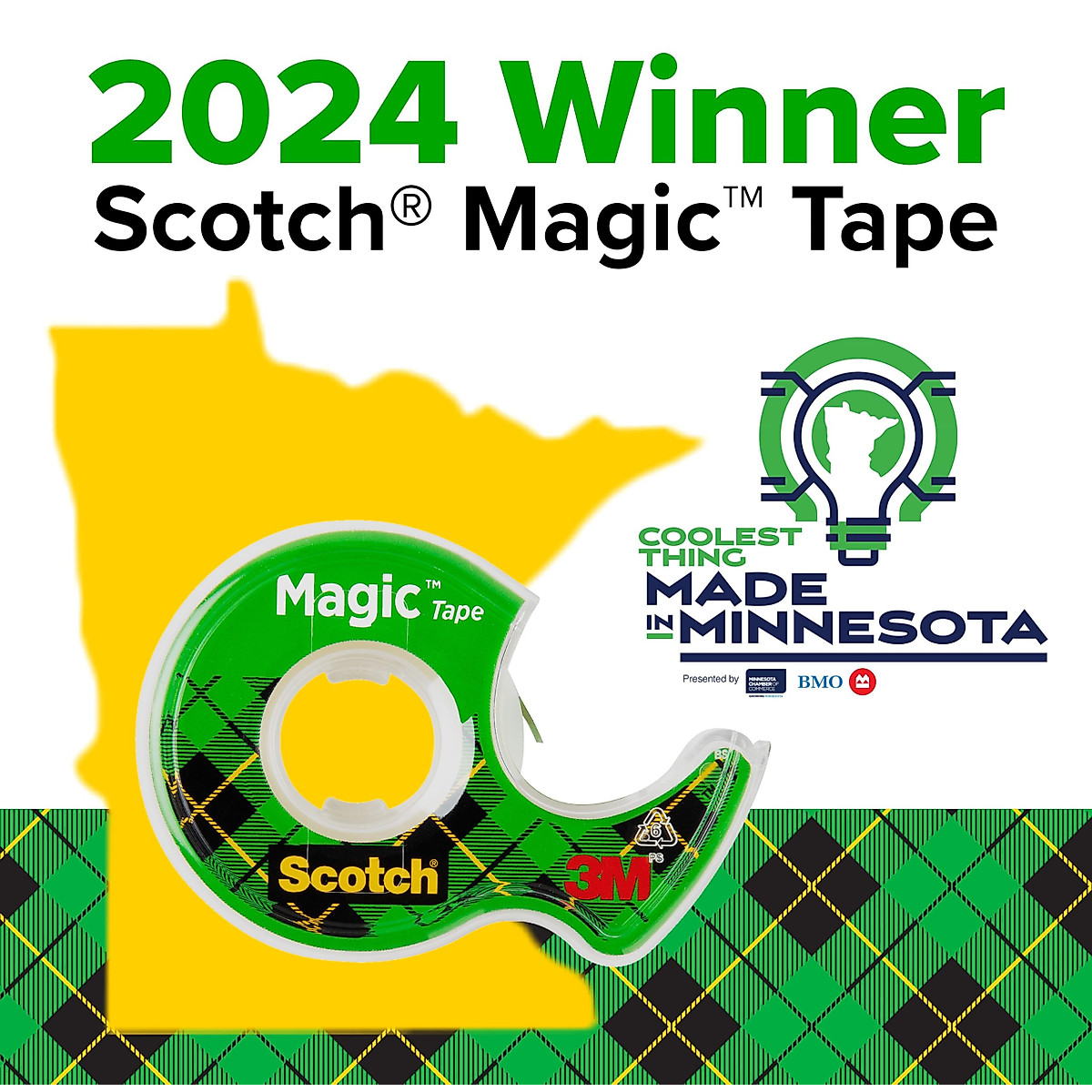Scotch Magic Tape, 6 Rolls, Numerous Applications, Invisible, Engineered for Repairing, 3/4 x 650 Inches, Boxed (6122)