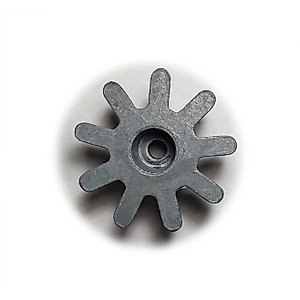 9 Point Drive Gear Wheel for Classic Gumball Machine Coin Mechanism - 9 Teeth Sprocket Gear for Coin Mechanism of Gumball Vending Machines. 9 Tooth Gear Wheel Gumball Machine Replacement Part - (3pc)