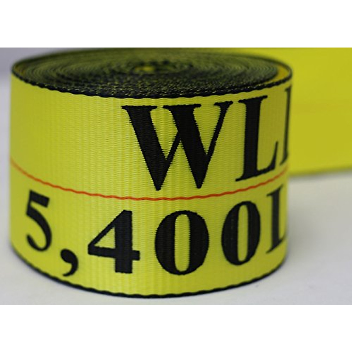 Mytee Products (10 Pack Winch Straps 4" x 27' Yellow Heavy Duty with Flat Hooks WLL# 5400 lbs | Flatbed Straps Tie Down 4 Inch Cargo Control Truck Straps for Flatbed Truck Utility Trailer