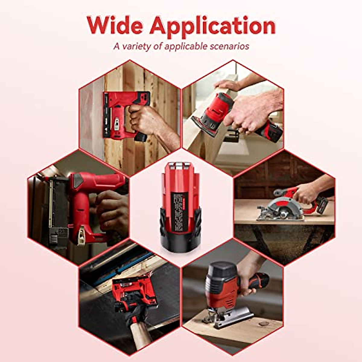 VANON Upgraded 4Pack 3.5Ah 12V Lithium ion Replacement for Milwaukee M-12 Battery XC M12B 48-11-2401 48-11-2402 48-59-1812 48-11-2411 48-11-2420 48-59-2401