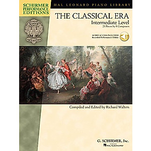 The Classical Era: Book with Online Audio Access Intermediate Level (Hal Leonard Piano Library)
