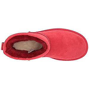 UGG Men's Classic Mini Boot, Samba Red, Size 10