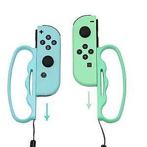 ECHZOVE Nintendo Switch Animal Crossing Accessories, Switch Animal Crossing Wrist Straps and Switch Animal Crossing Boxing Grips