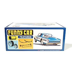AMT 1966 Plymouth Barracuda Funny Car Hemi Hustler 1:25 Scale Model Kit