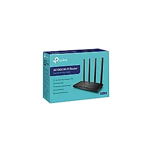 TP-Link AC1900 Wireless MU-MIMO WiFi Router - Dual Band Gigabit Wireless Internet Routers for Home, Parental Contorls & QS, Beamforming (Archer C80)