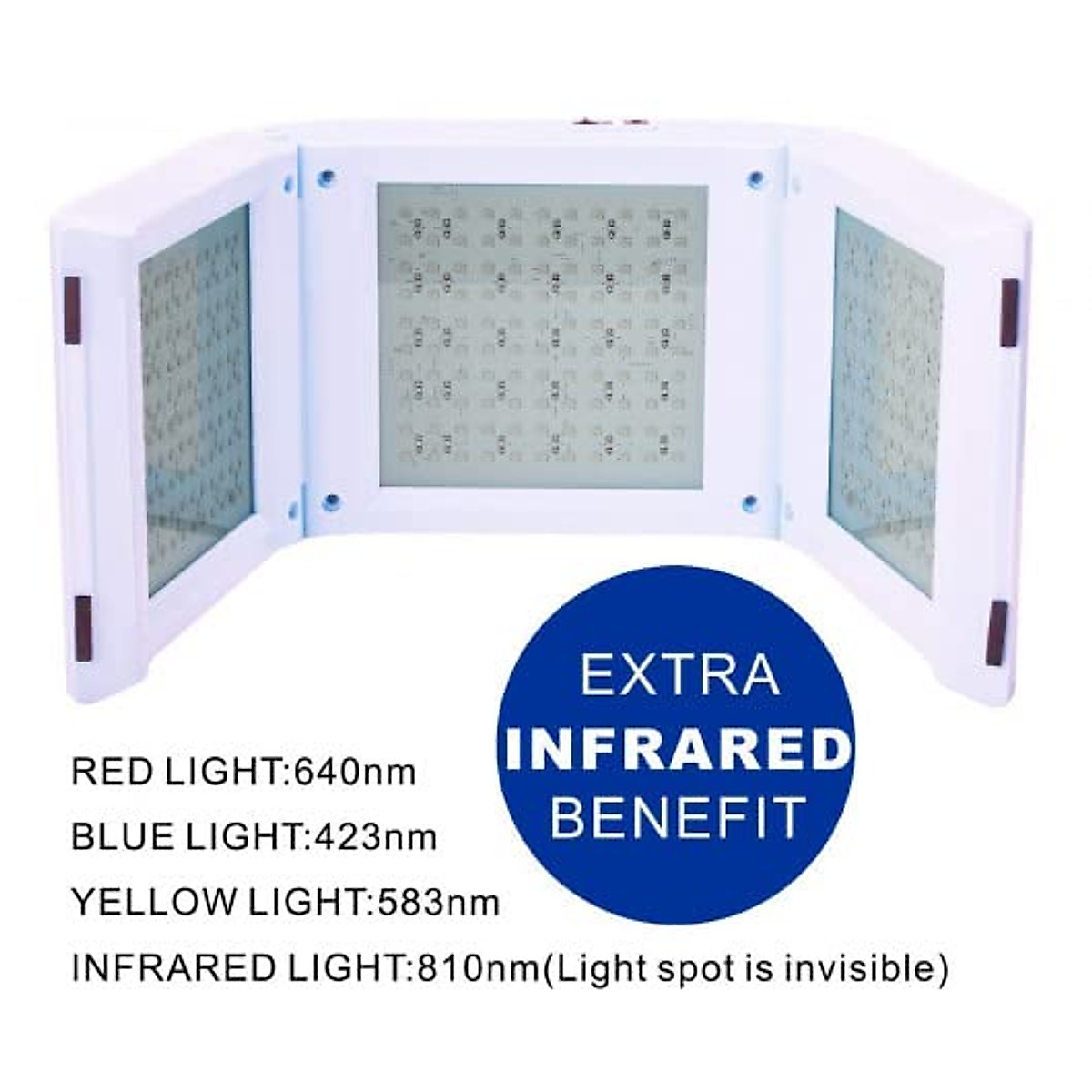 Amazing2015 PDT LED 3 in 1 Photon Treatment Skin Facial Salon Spa Beauty Equipment LED Face Skin Care Light Mahine