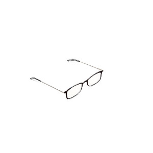 ThinOptics Unisex Adult Glasses Reading, Regular Case / Rectangle Black, 1.50 US