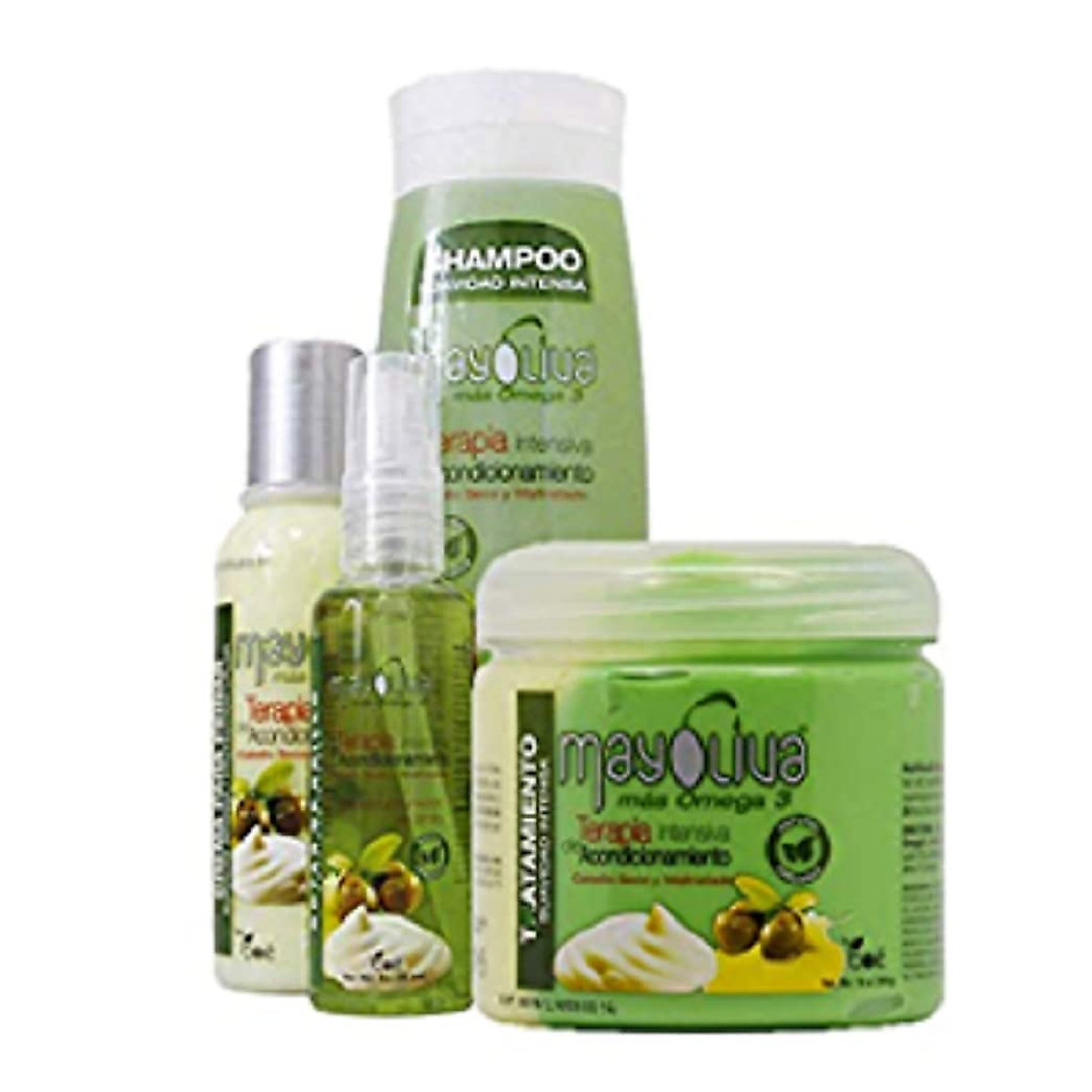 Mayoliva Set, 4 in 1 Combo Set (16oz Treatment)